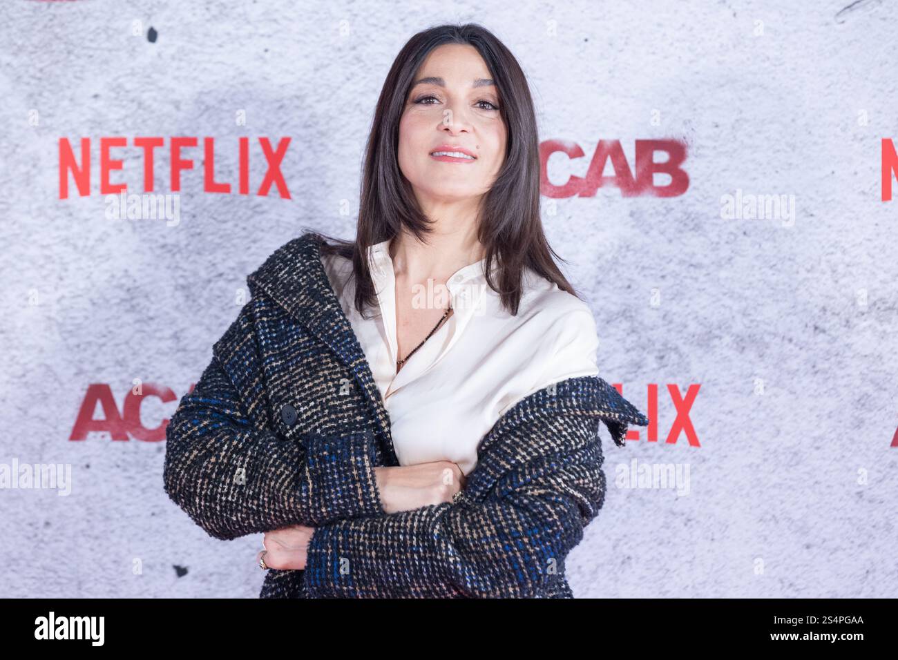 Actress Donatella Finocchiaro attends the photocall of the fiction ...