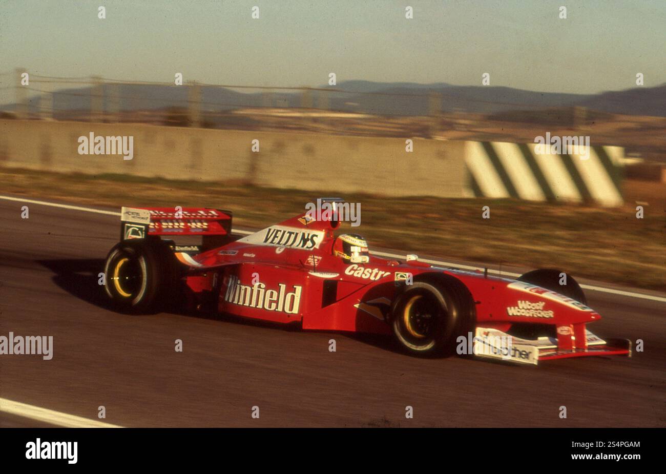 German motorsports racing driver Ralf Schumacher on Williams Supertec ...