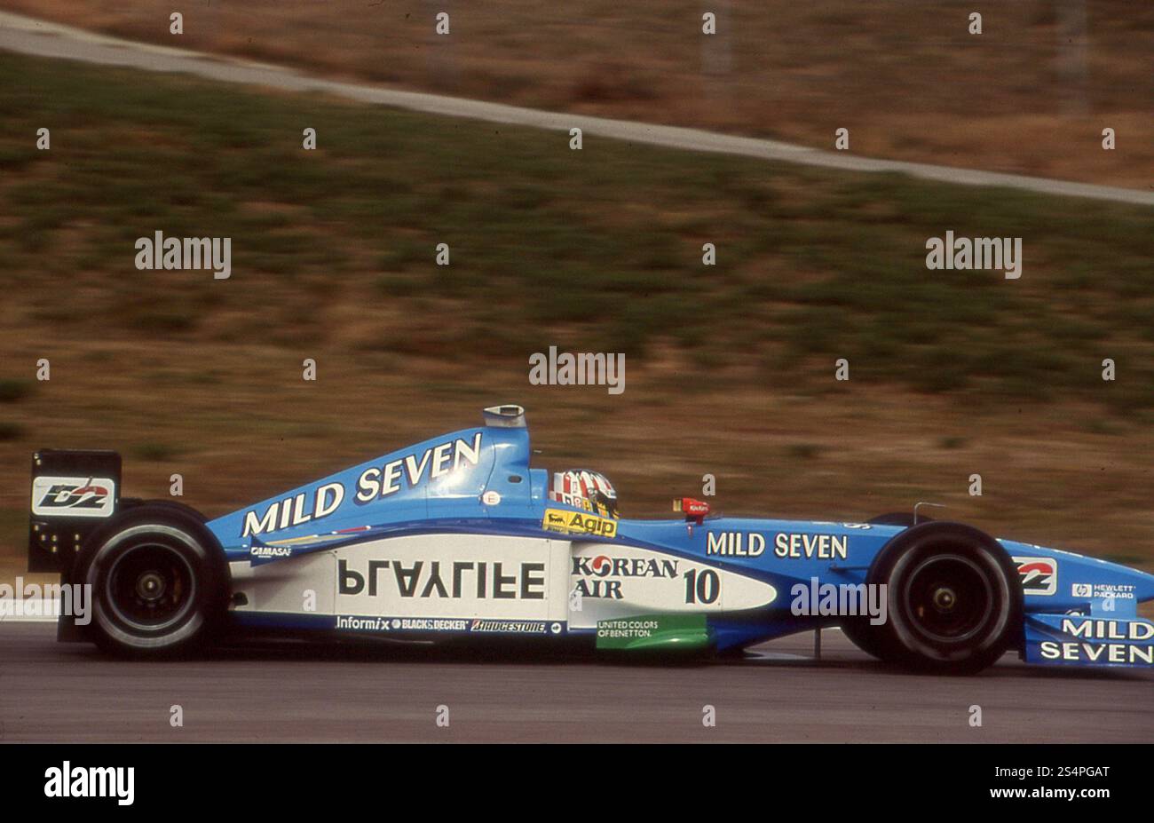 Motorsports F1 racing driver Austrian Alexander Wurz on Benetton ...