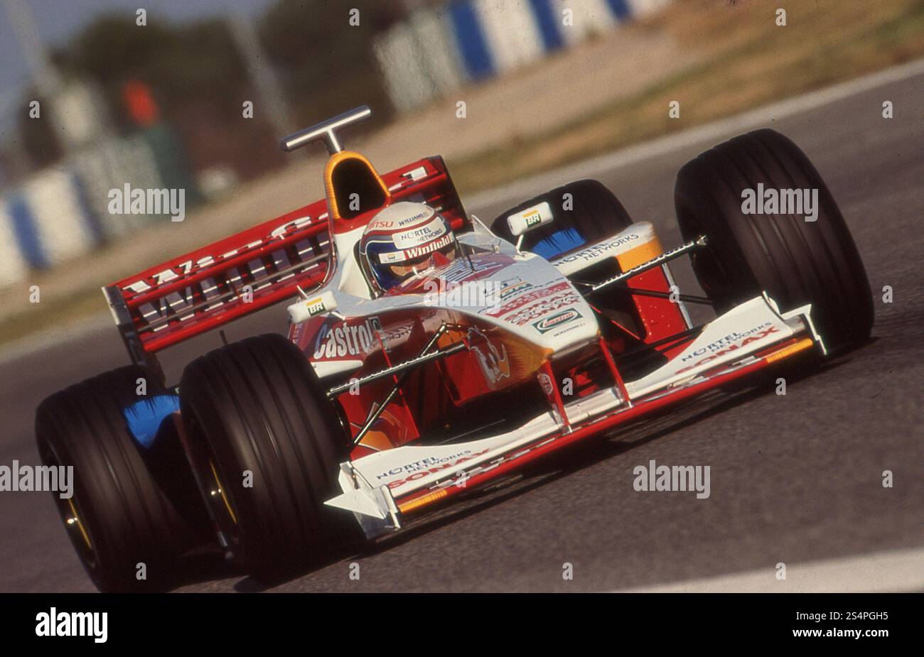 Italian motorsports racing driver Alessandro Zanardi on Williams ...