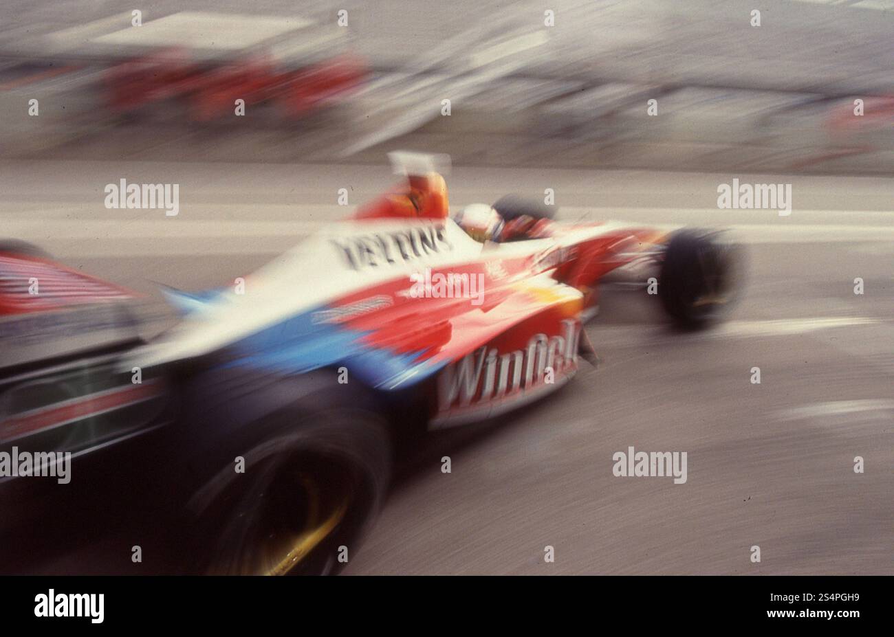 Italian motorsports racing driver Alessandro Zanardi on Williams ...