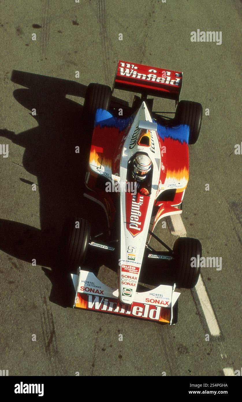 Italian motorsports racing driver Alessandro Zanardi on Williams ...