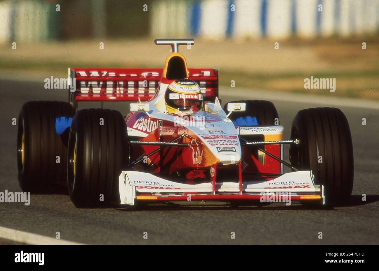 Italian motorsports racing driver Alessandro Zanardi on Williams ...