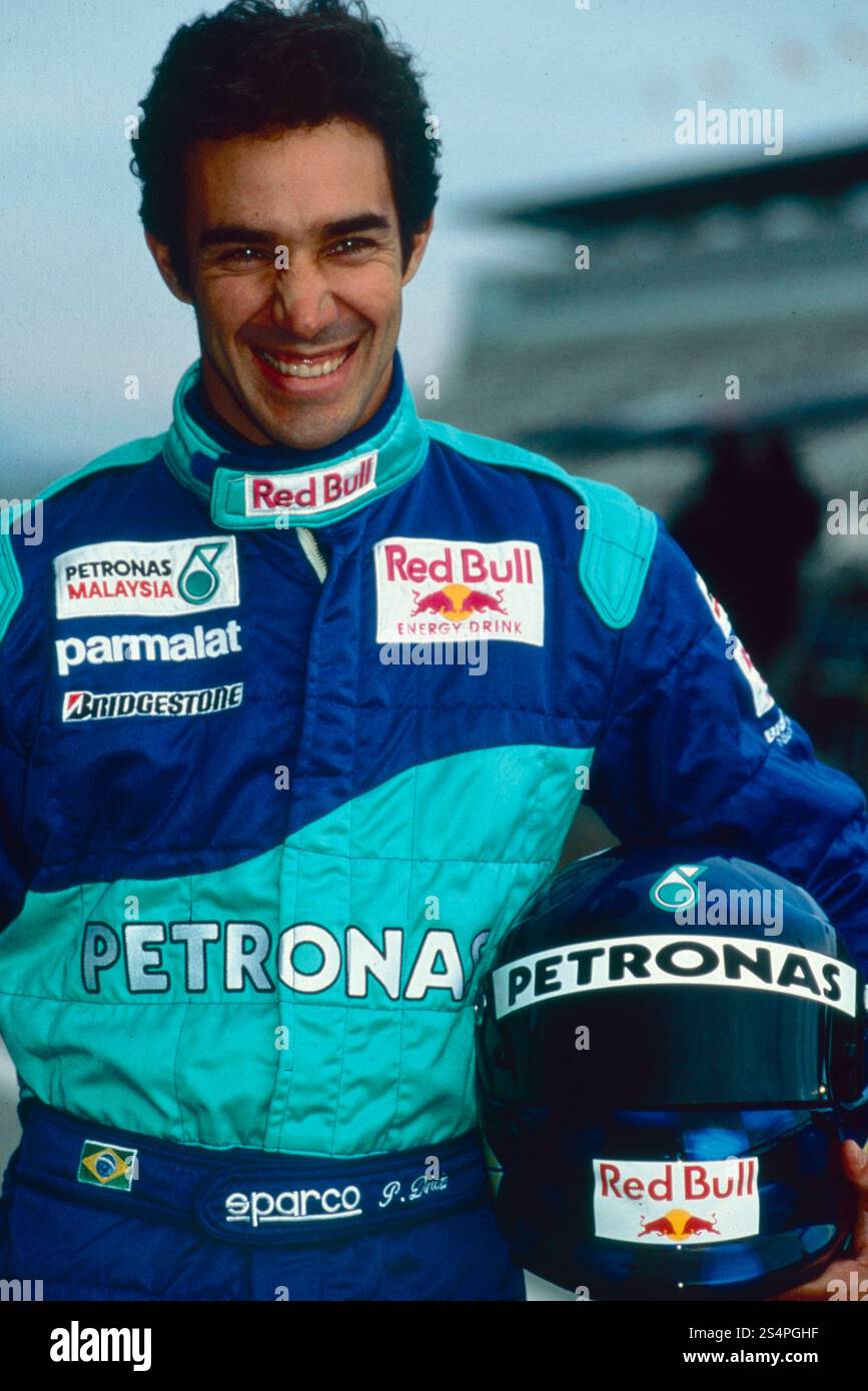 Brazilian Formula One motorsports racing driver Pedro Paulo Diniz, 1999 ...