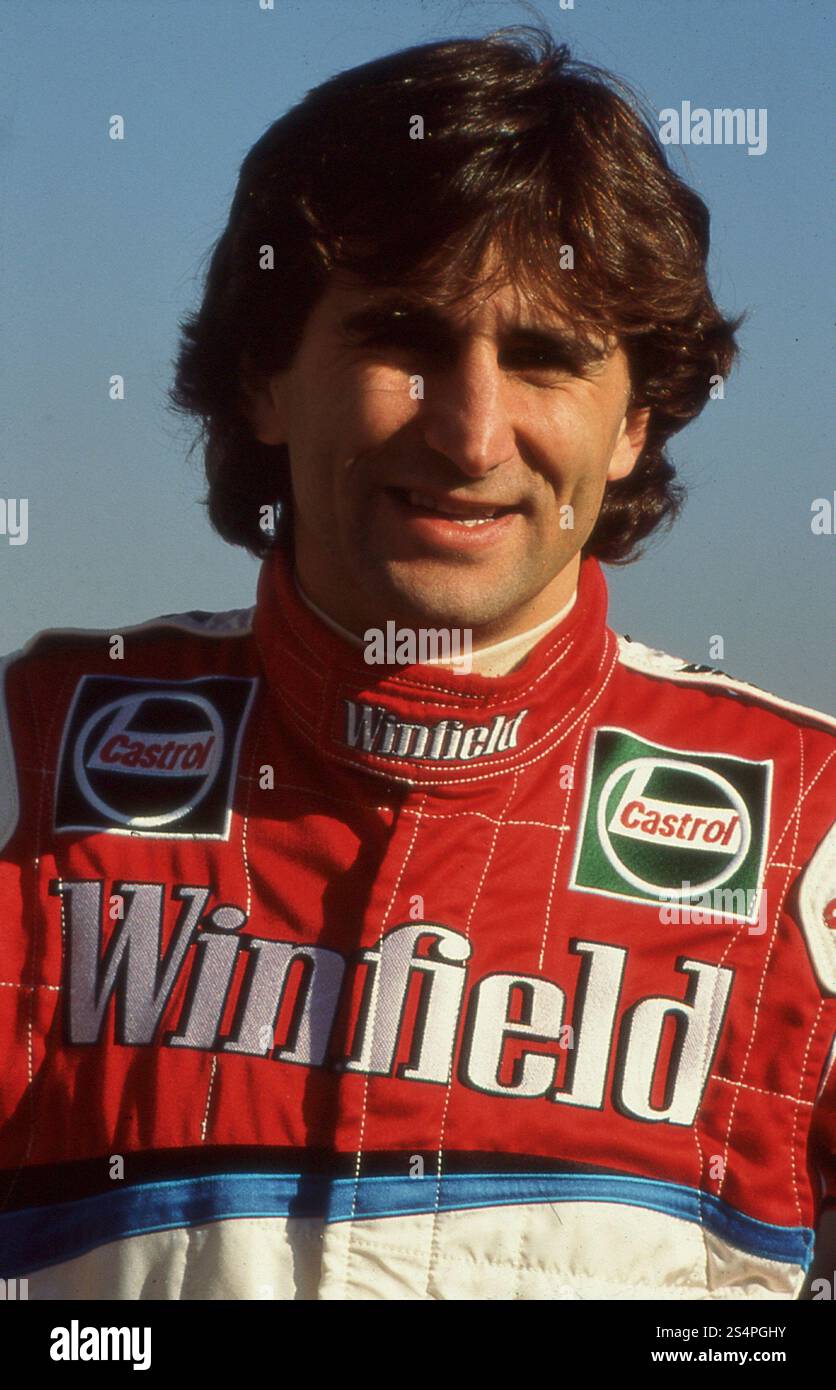 Italian Formula One motorsports racing driver Alessandro Zanardi, 1999 ...