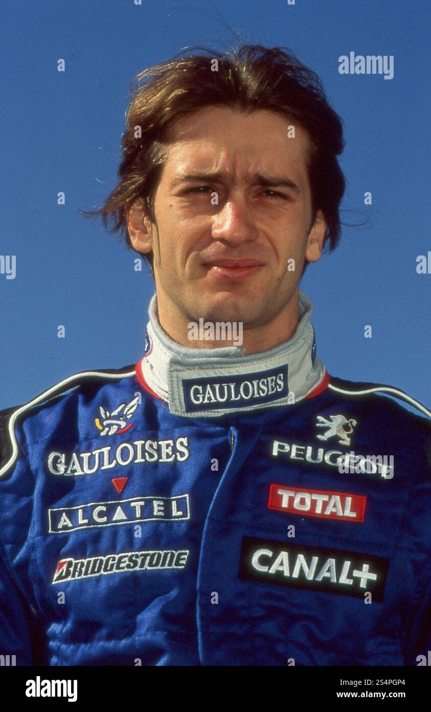 Italian Formula One motorsports racing driver Jarno Trulli, 1999 Stock ...
