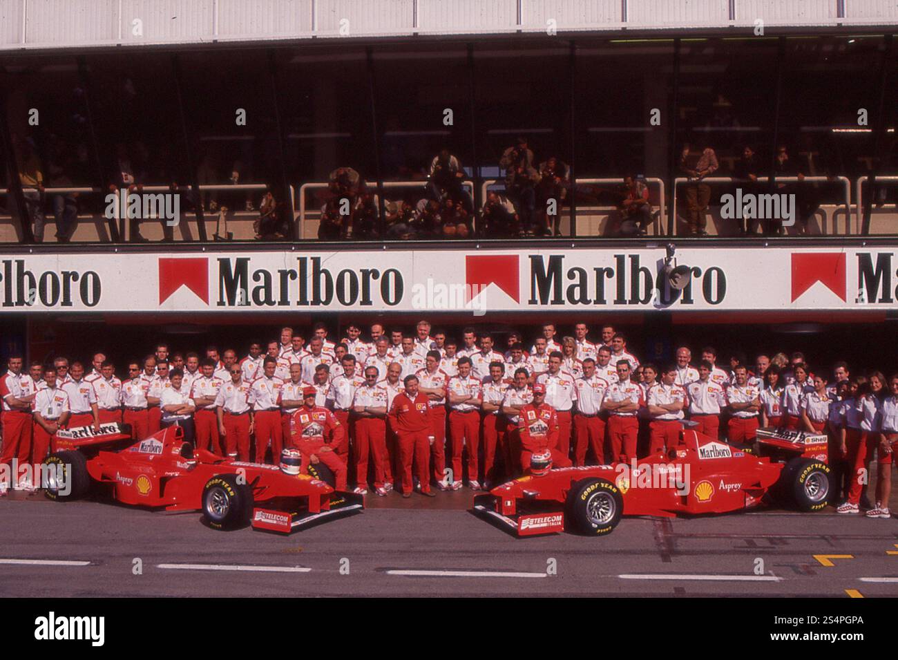 Ferrari Formula One team, 1998 Stock Photo - Alamy