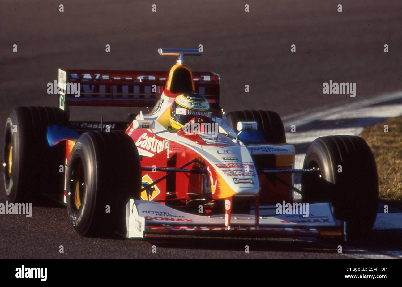 German motorsports racing driver Ralf Schumacher on Williams Supertec ...