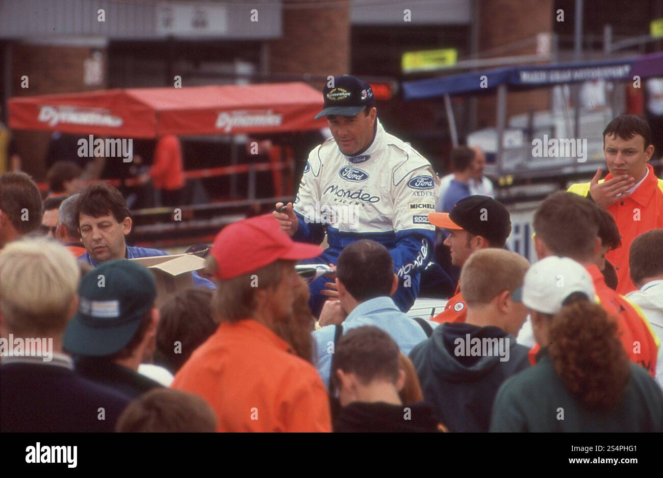 British motorsports racing driver Nigel Mansell, 1998 Stock Photo - Alamy