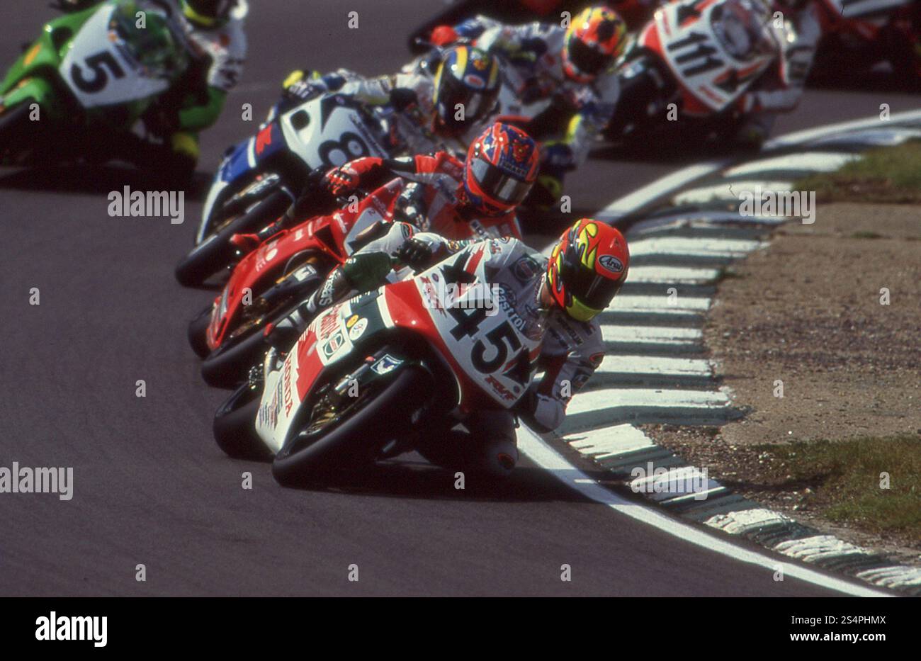 American motorcycle racing driver Colin Edwards on Honda, World ...