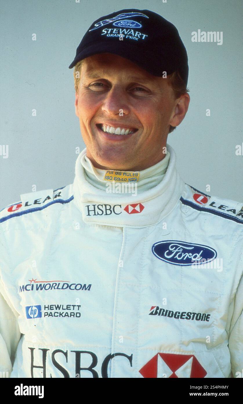 British motorsports racing driver Johnny Herbert, 1999 Stock Photo - Alamy