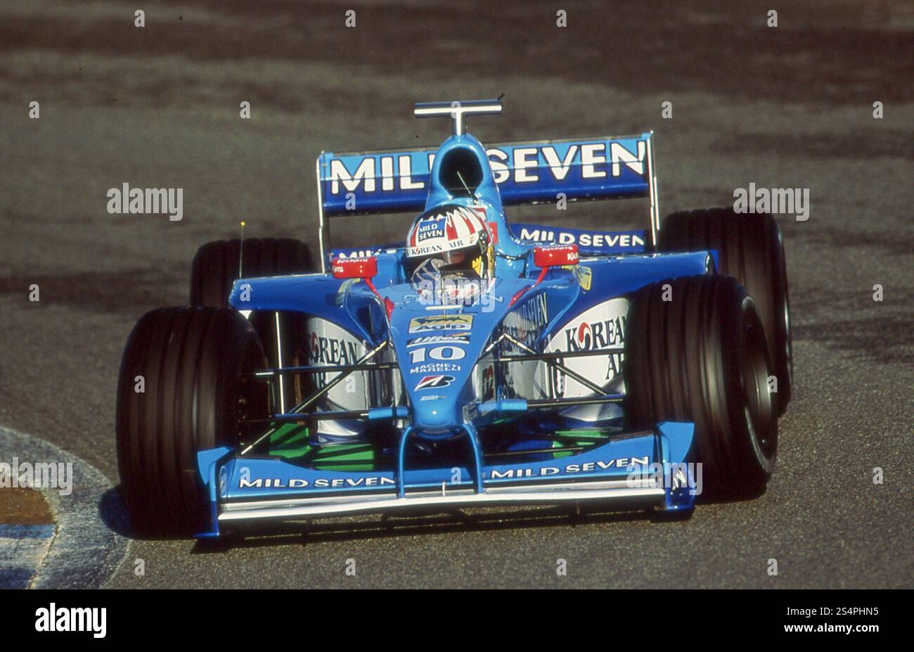 Motorsports F1 racing driver Austrian Alexander Wurz on Benetton ...