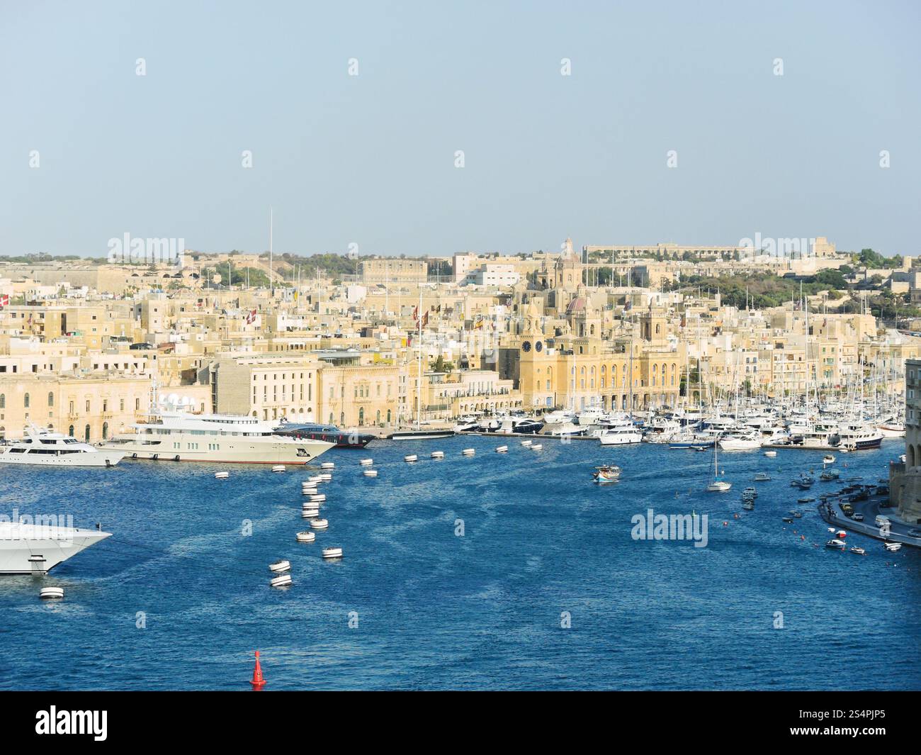 skyline of Valletta city in summer day, Malta Stock Photo - Alamy
