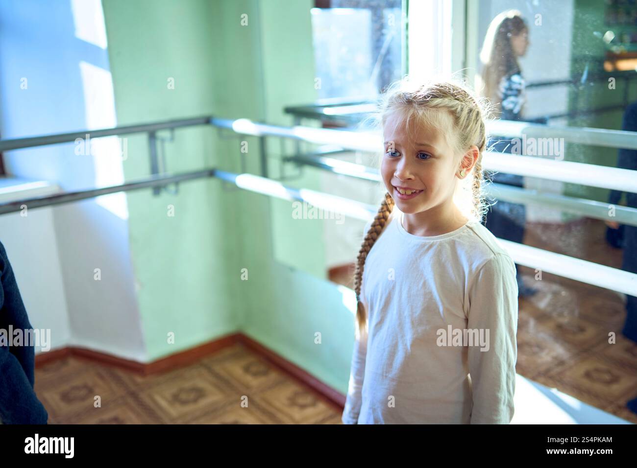 group of pre-teens perform a teacher's task during an acting class ...