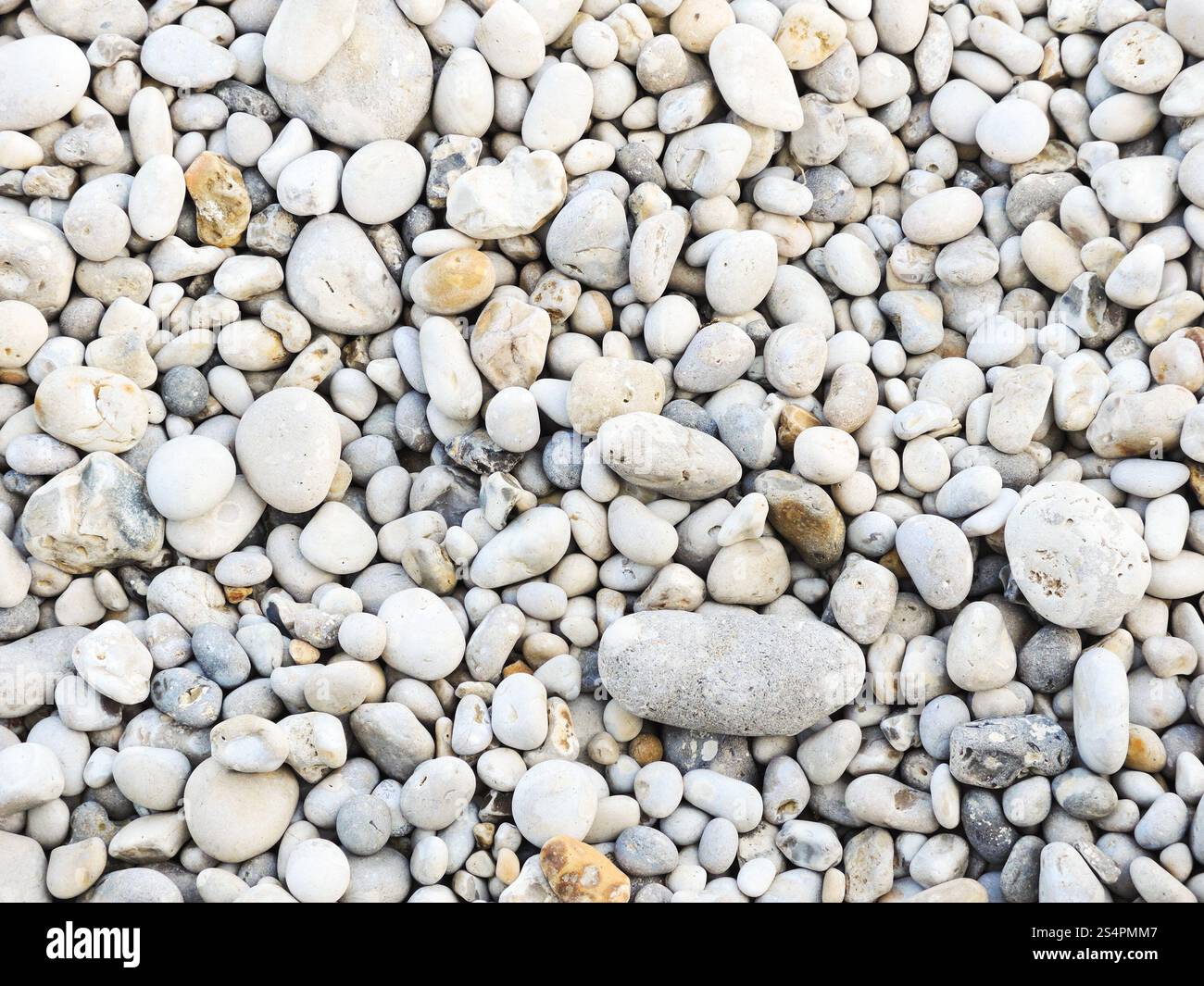 stone pebble on english channel beach of Eretrat cote d'albatre, France ...