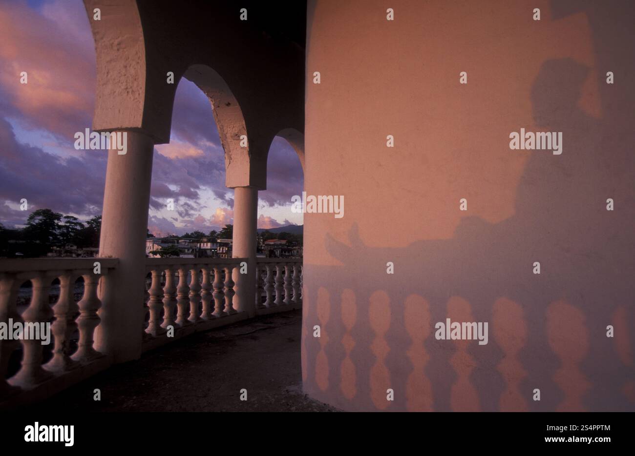 the mosque in the city of Moroni in the Island of Comoros in the Indian ...