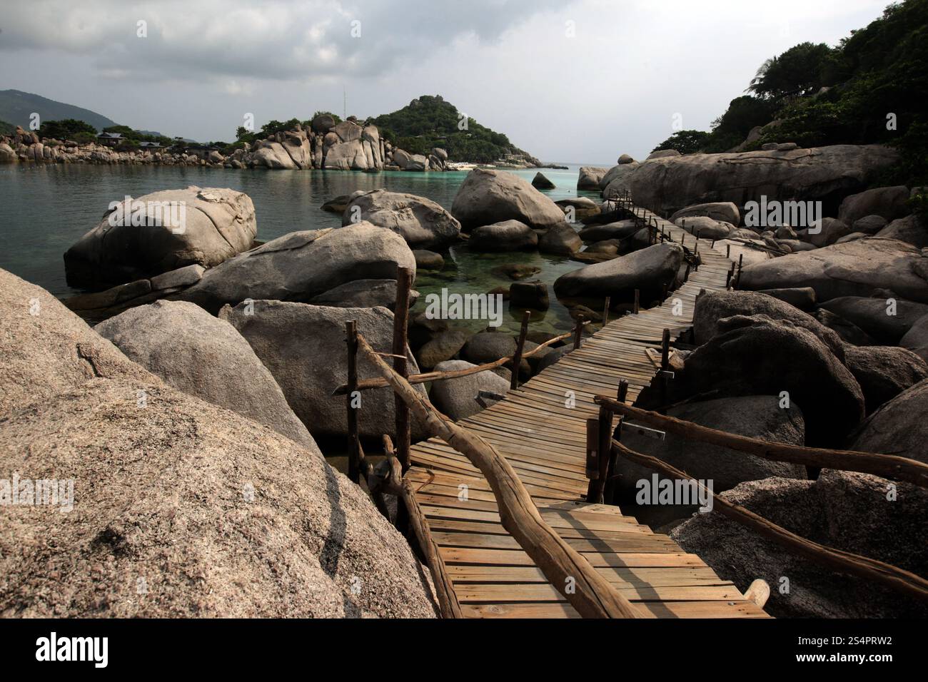 the smal Island of Ko Nang Yuan near the Ko Tao Island in the Gulf of ...