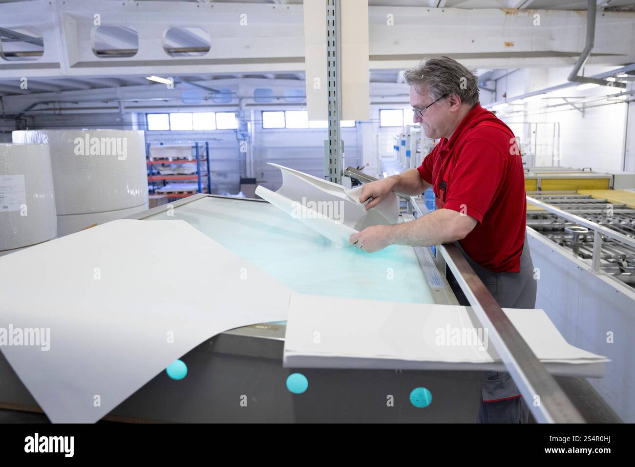 Freital, Germany. 13th Jan, 2025. Lutz Wunderlich during quality ...