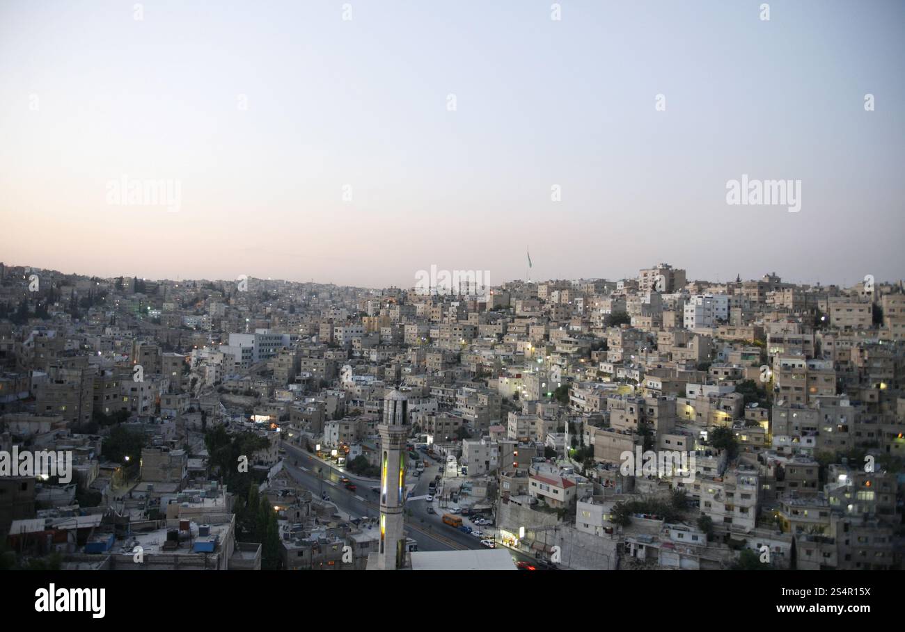 The City Centre of the City Amman in Jordan in the middle east. ASIA ...