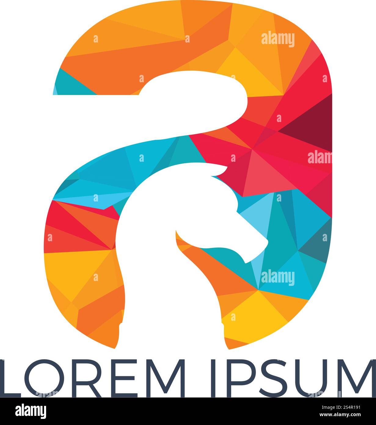 Chess and letter A logo design. Creative alphabet A typography logo for ...