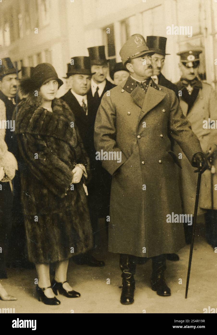 King of Afghanistan Amanullah Khan and his wife Soraya Tarzi visiting ...
