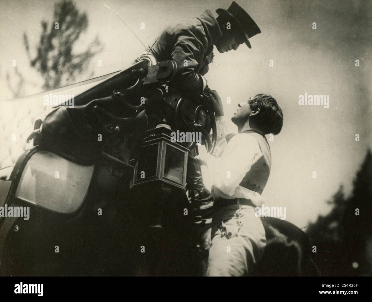 Actors Willi Domgraf-Fassbaender and Paul Kemp in the movie The ...