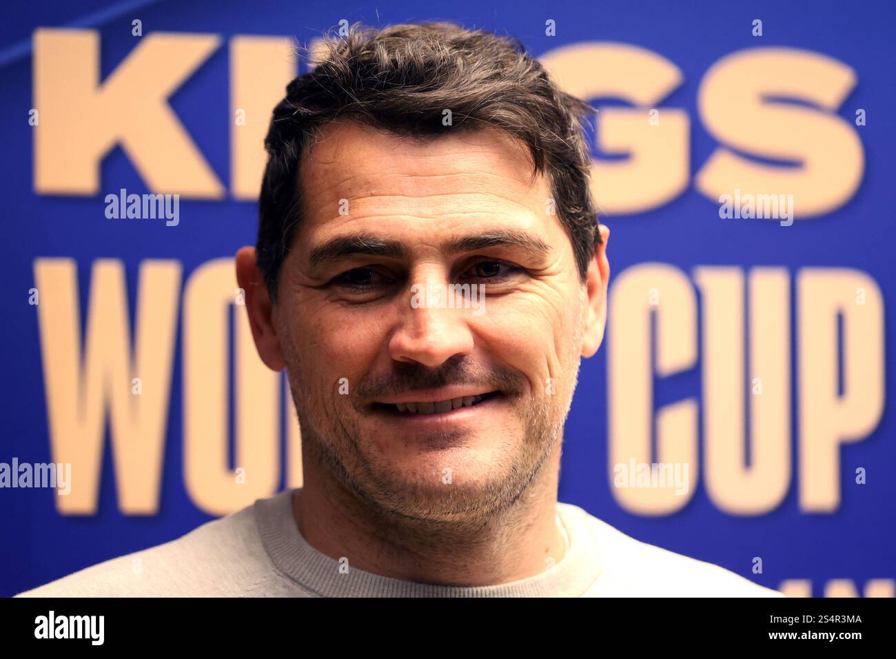 Torino, Italy. 12th Jan, 2025. Iker Casillas looks on during the Kings ...