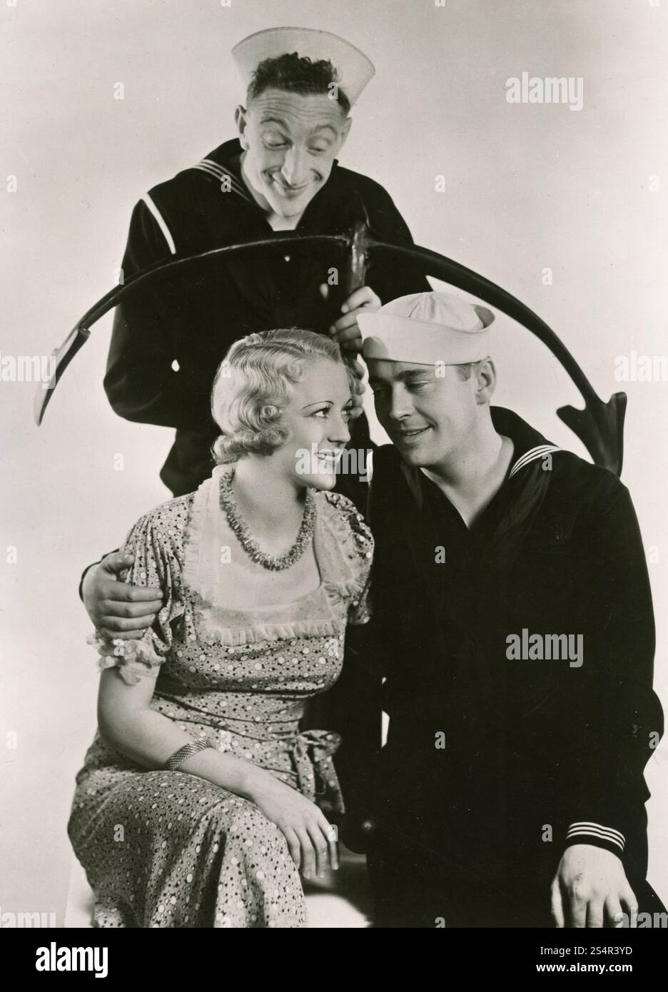 Actors Sally Eilers, James Dunn, and Sammy Cohen in the movie Sailor's ...