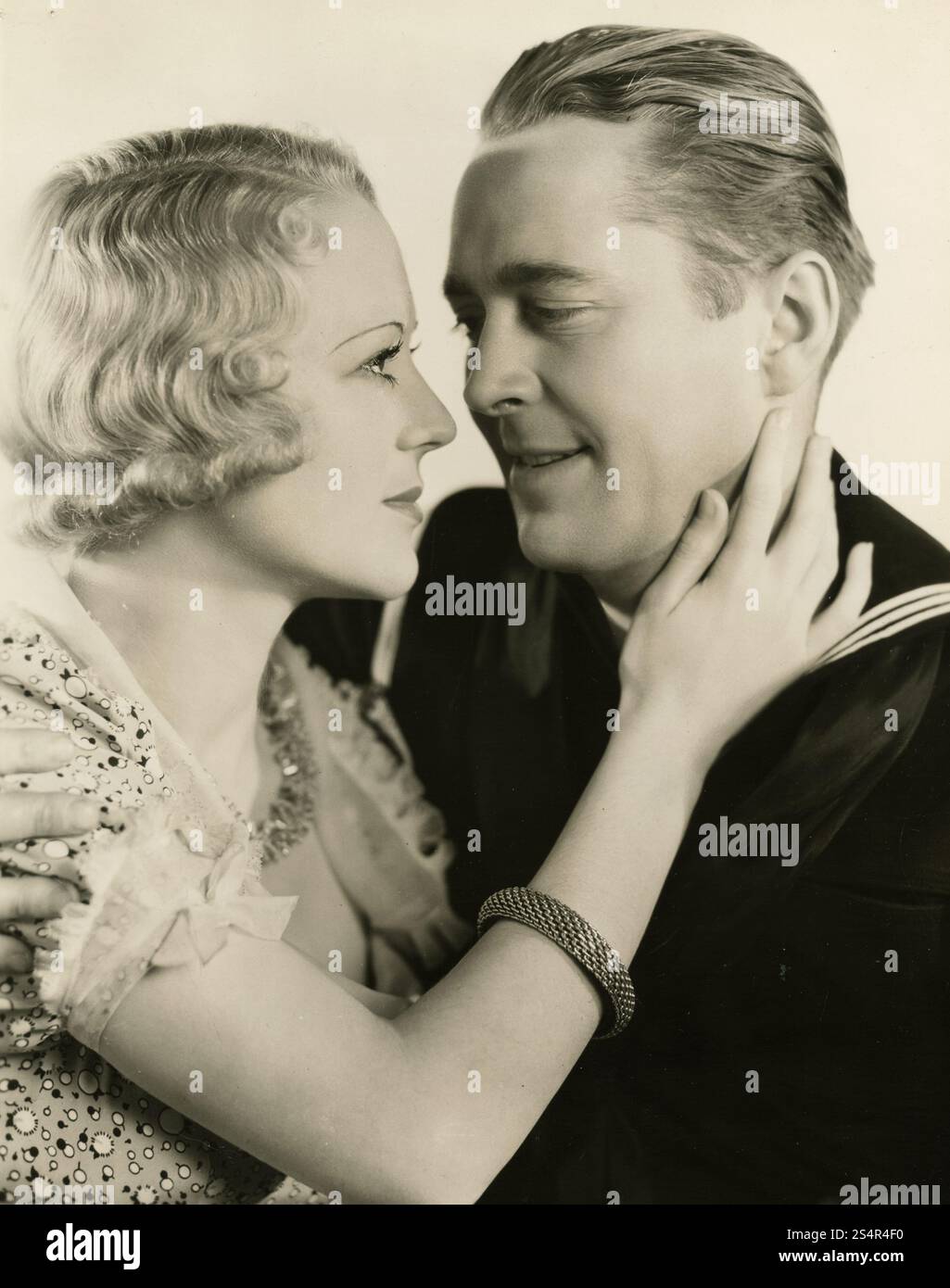 Actors Sally Eilers and James Dunn in the movie Sailor's Luck, USA 1933 ...