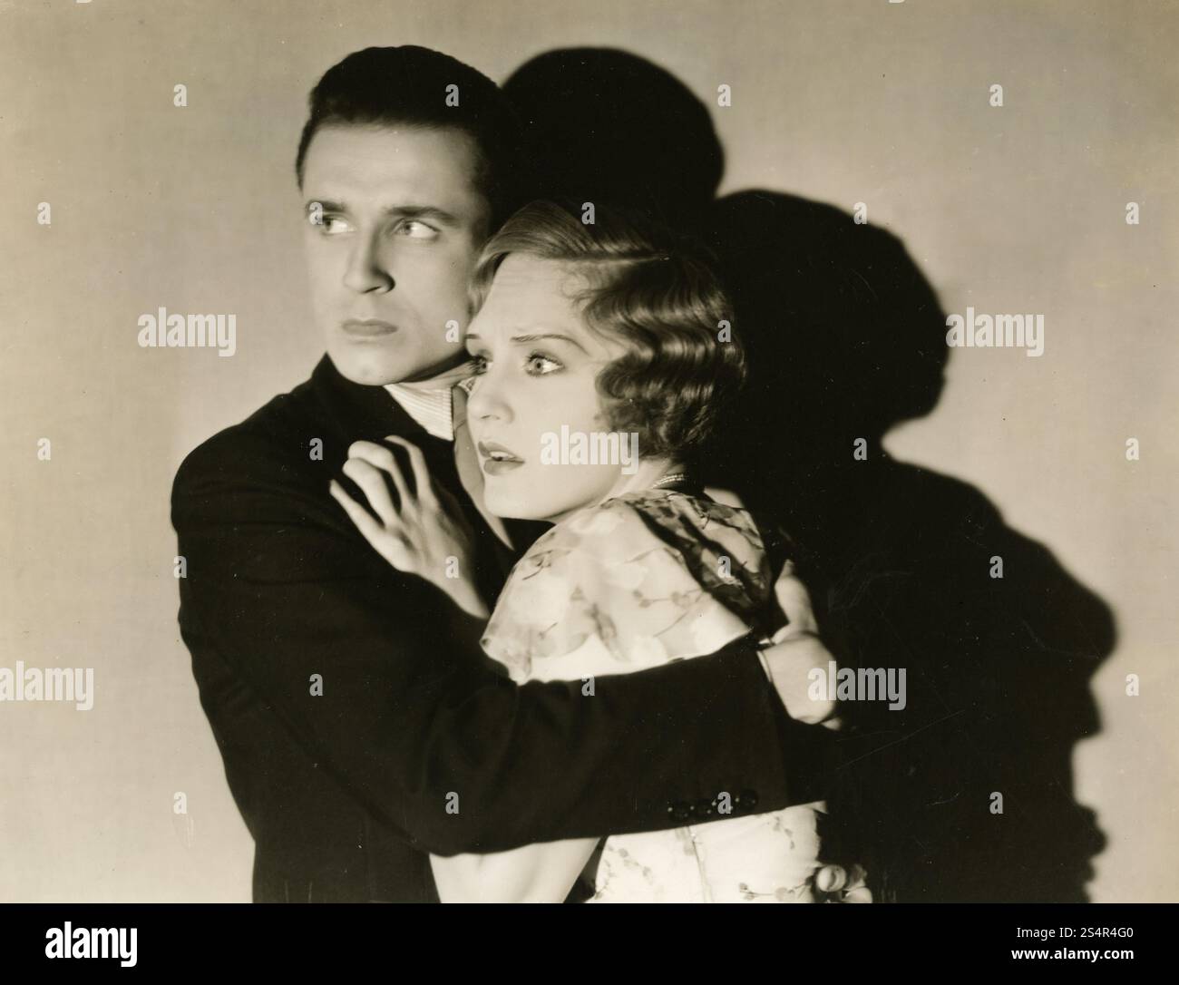 Actors William Bakewell and Madge Evans in the movie Guilty Hands, USA 1931 Stock Photo - Alamy