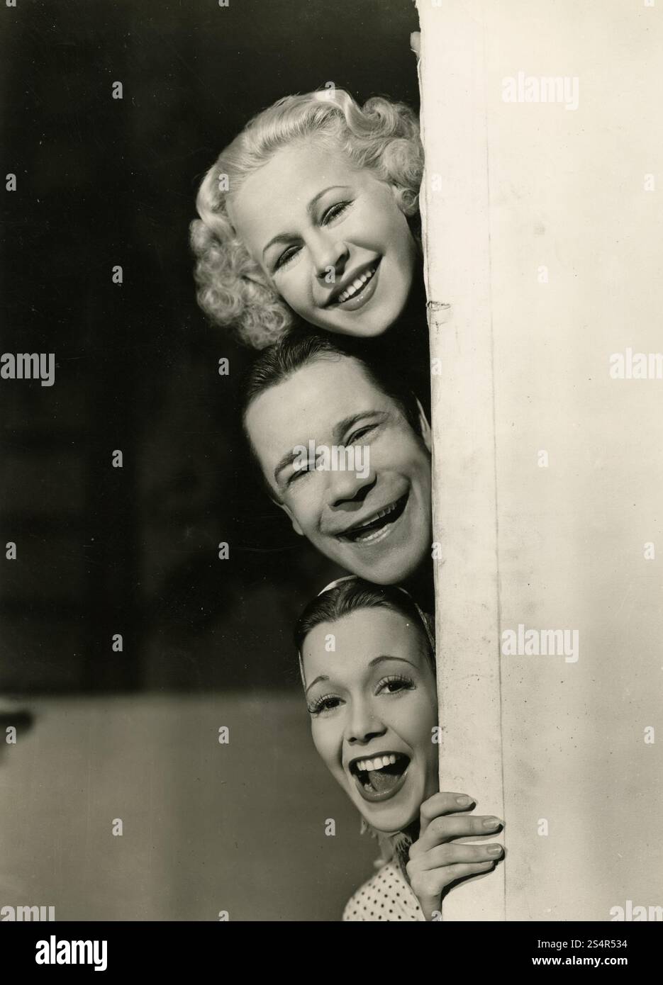 Actors Lyda Roberti, Joe E. Brown, and Jane Wyman in the movie Wide ...