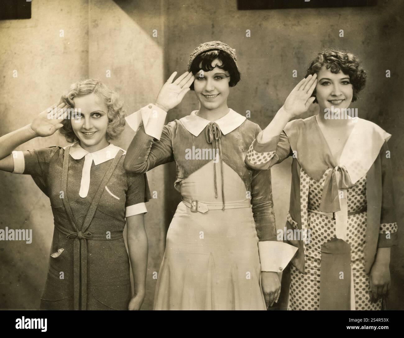 Actresses Fifi D'Orsay, Yola D'Avril and Sandra Ravel in the movie ...