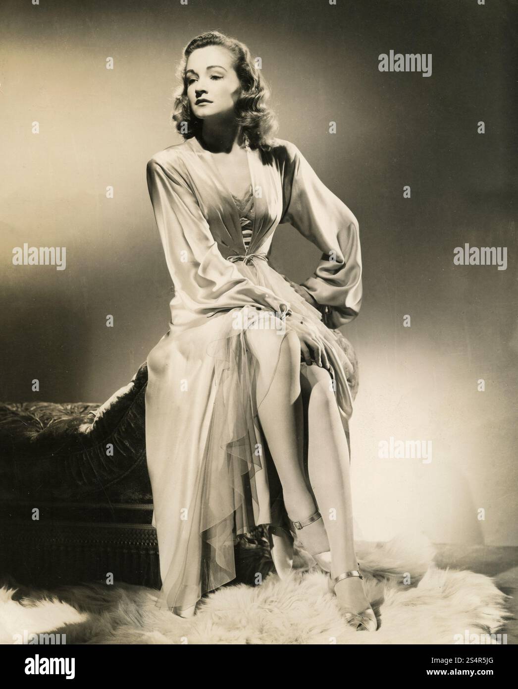 American actress Nina Foch in the movie A Song to Remember, 1945 Stock ...