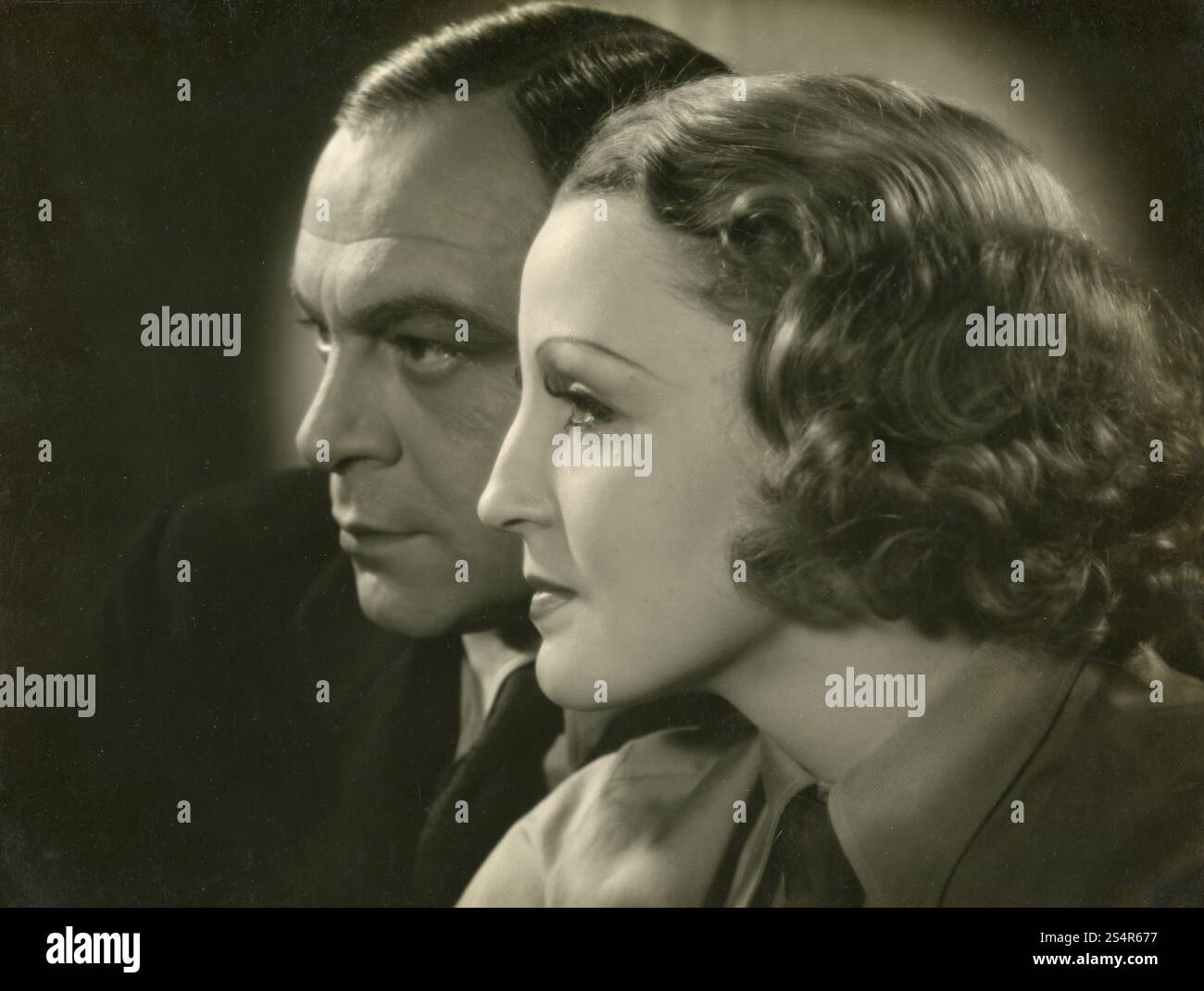 German actress Brigitte Helm and actor Paul Hartmann in the movie The ...