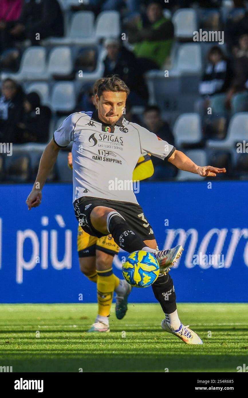 La Spezia, Italy. 12th Jan, 2025. Ales Mateju (Spezia) during Spezia ...