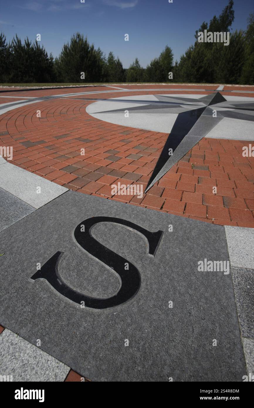 the middlepoint of the continent Europe 25 km from the city of Vilnius ...