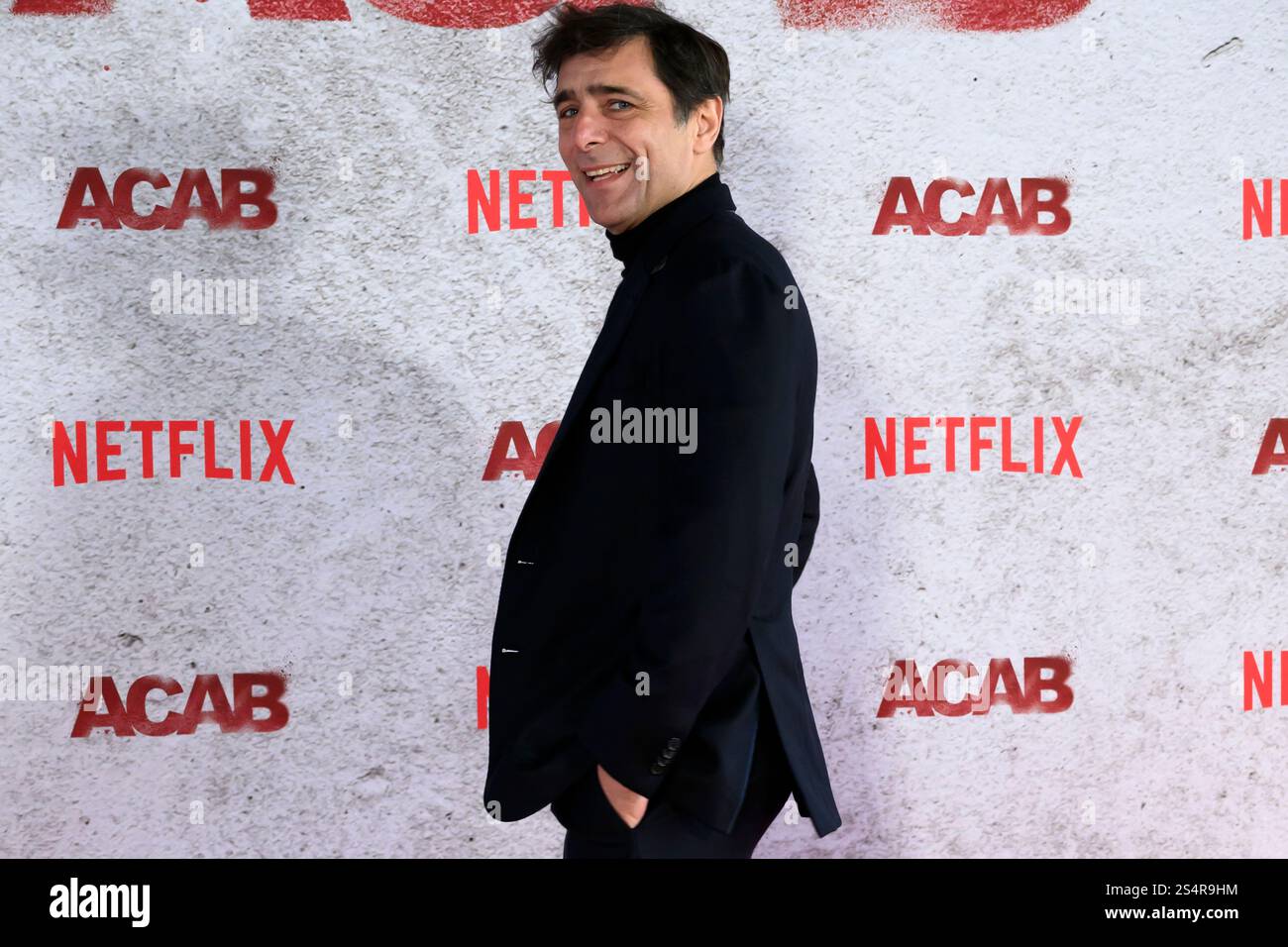 Rome, Italy. 13th Jan, 2025. Actor Adriano Giannini attends the ...