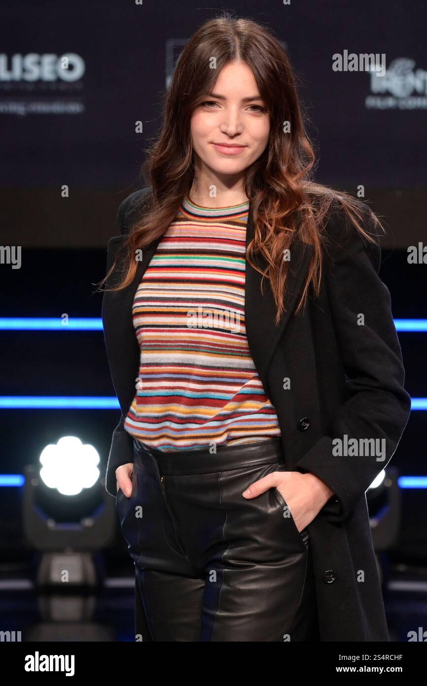 Rome, Italy. 13th Jan, 2025. Aurora Ruffino attends the photocall of ...