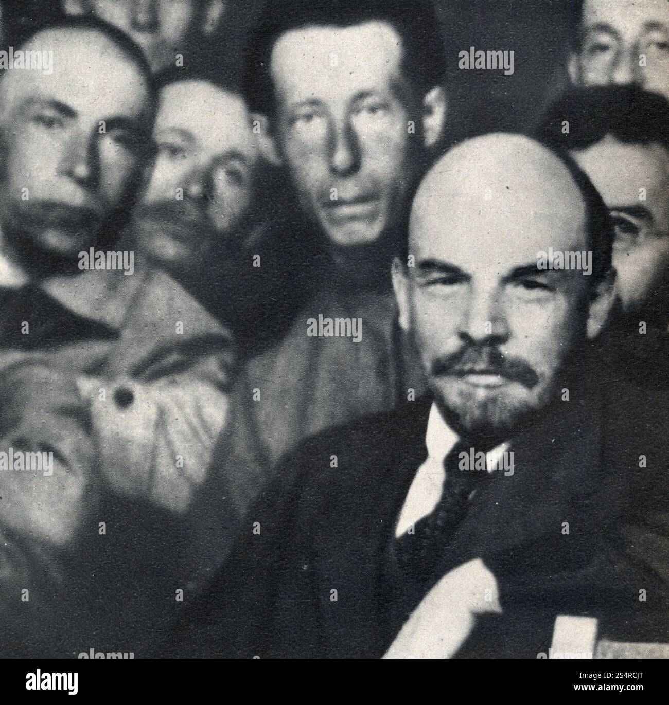 Russian revolutionary leader Lenin, Pietrograd 1917 Stock Photo - Alamy