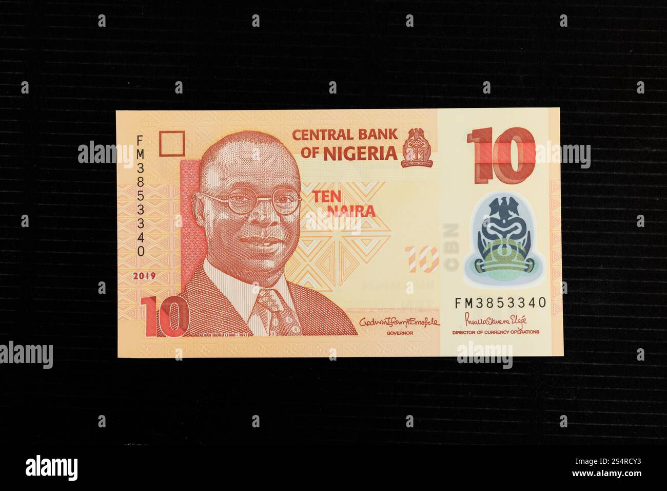 Nigeria ten naira banknote bears the likeness of Alvan Ikoku, a figure ...