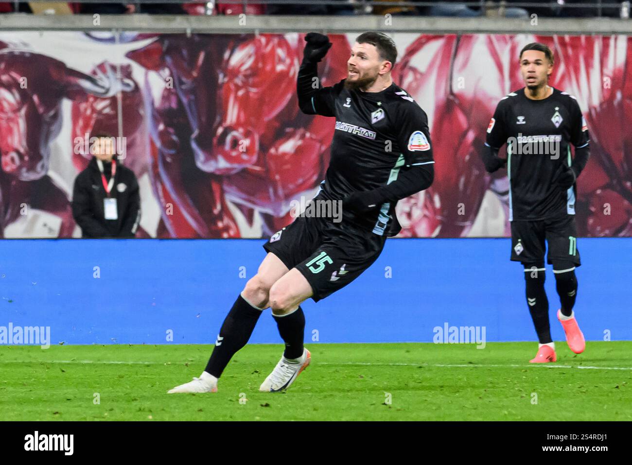 12.01.2025, RedBullArena, Leipzog, GER, 1. FBL, RB Leipzig vs SV Werder ...