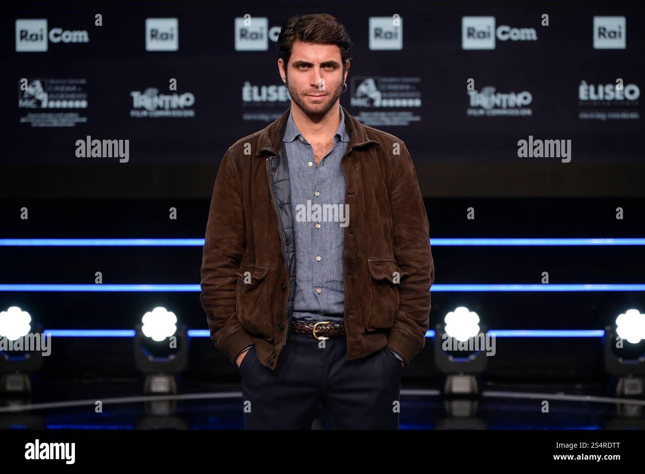Rome, Italy. 13th Jan, 2025. Marco Rossetti attends the photocall of ...