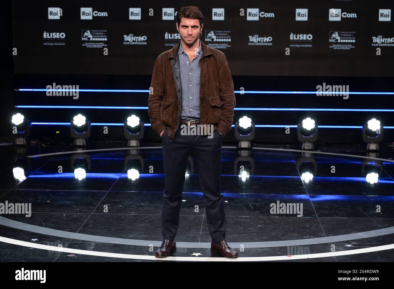 Rome, Italy. 13th Jan, 2025. Marco Rossetti attends the photocall of ...