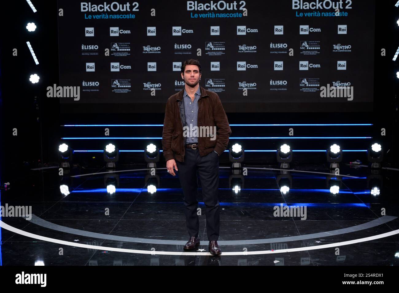 Rome, Italy. 13th Jan, 2025. Marco Rossetti attends the photocall of ...