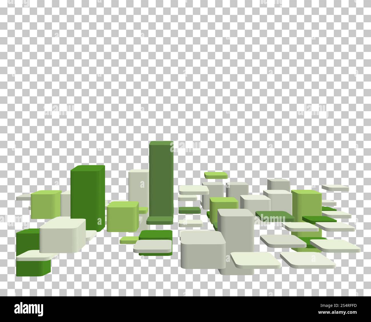 Abstract 3d checked business theme with transparency grid on back ...