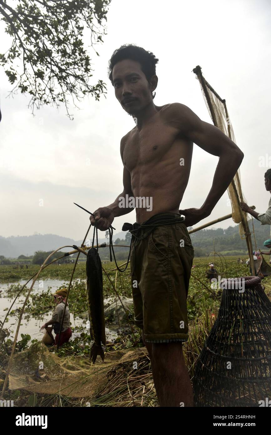 Kamrup, Assam, India. 13th Jan, 2025. KAMRUP, ASSAM, INDIA-JANUARY 13 ...