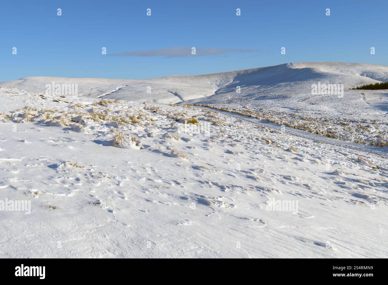Mount Maw, Carlops Hill and Grains Head near Baddinsgill in the ...