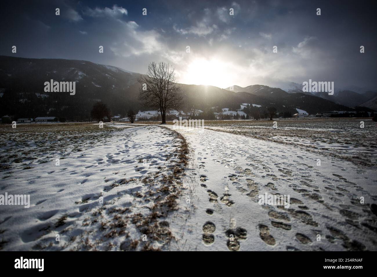 Beautiful valley in mountain hi-res stock photography and images - Alamy
