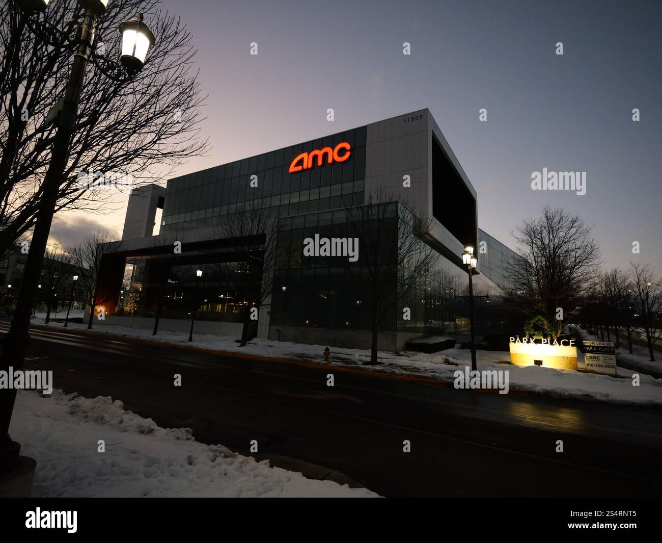 Leawood, Kansas - January 12, 2025: AMC Theaters Corporate Global ...