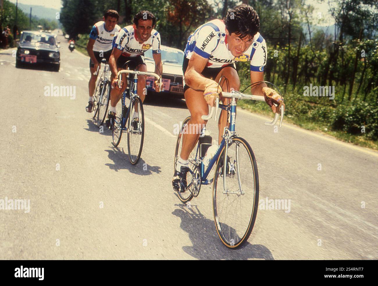 Italian professional road bicycle racer Francesco Moser, Italy 1980s ...